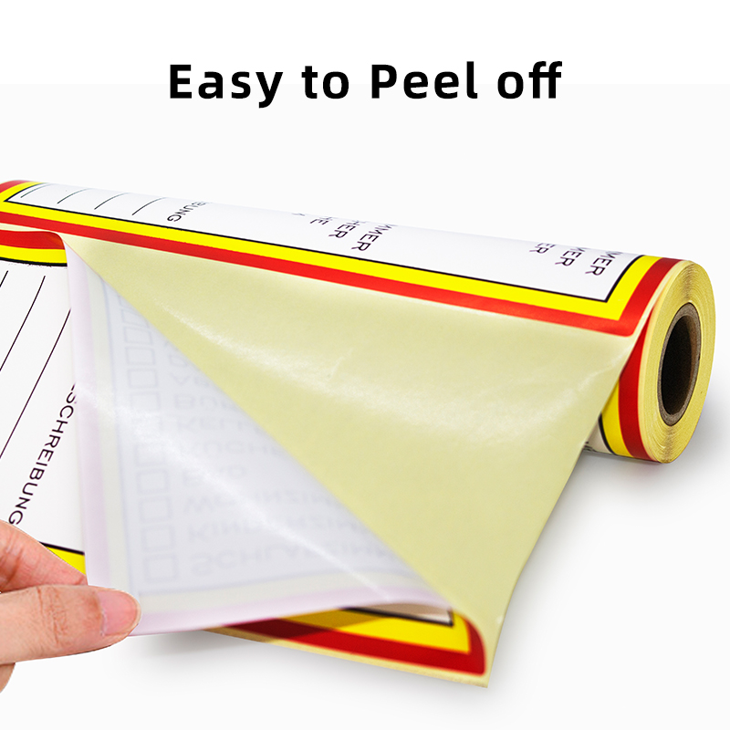 Move Sticker Handling Label