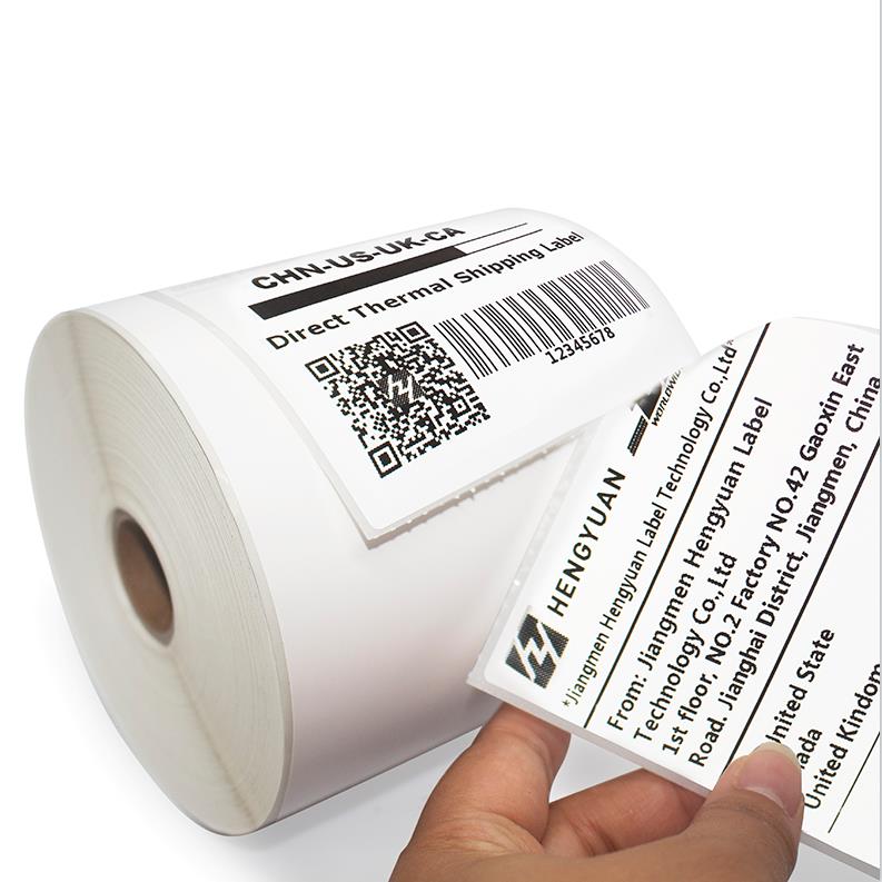 Factory Price 4x6" Thermal Label(500pcs Per Stack) Sticker Self ...
