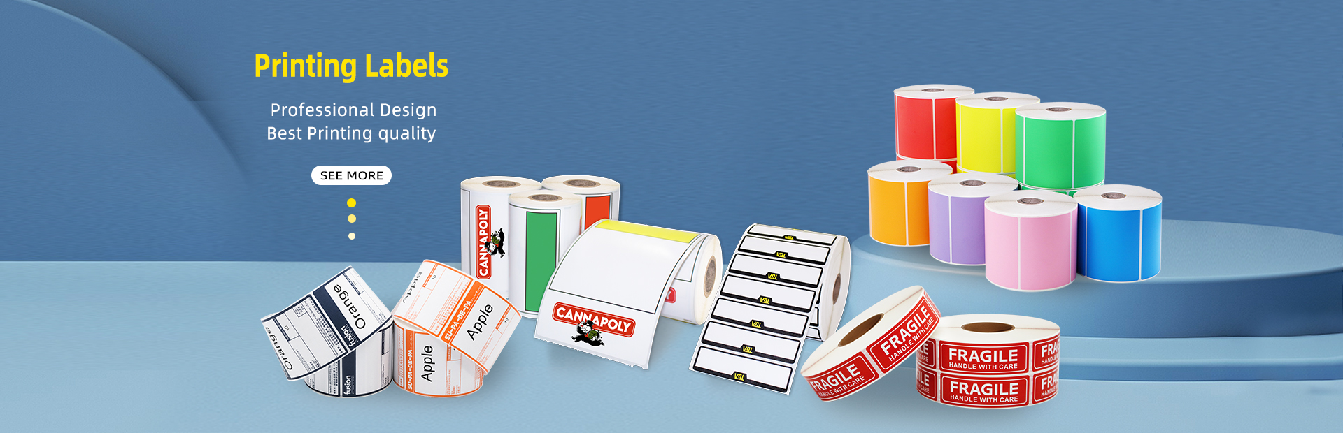 Label Jumbo Roll, Custom Stickers, Shipping Labels | China Manufacturer ...