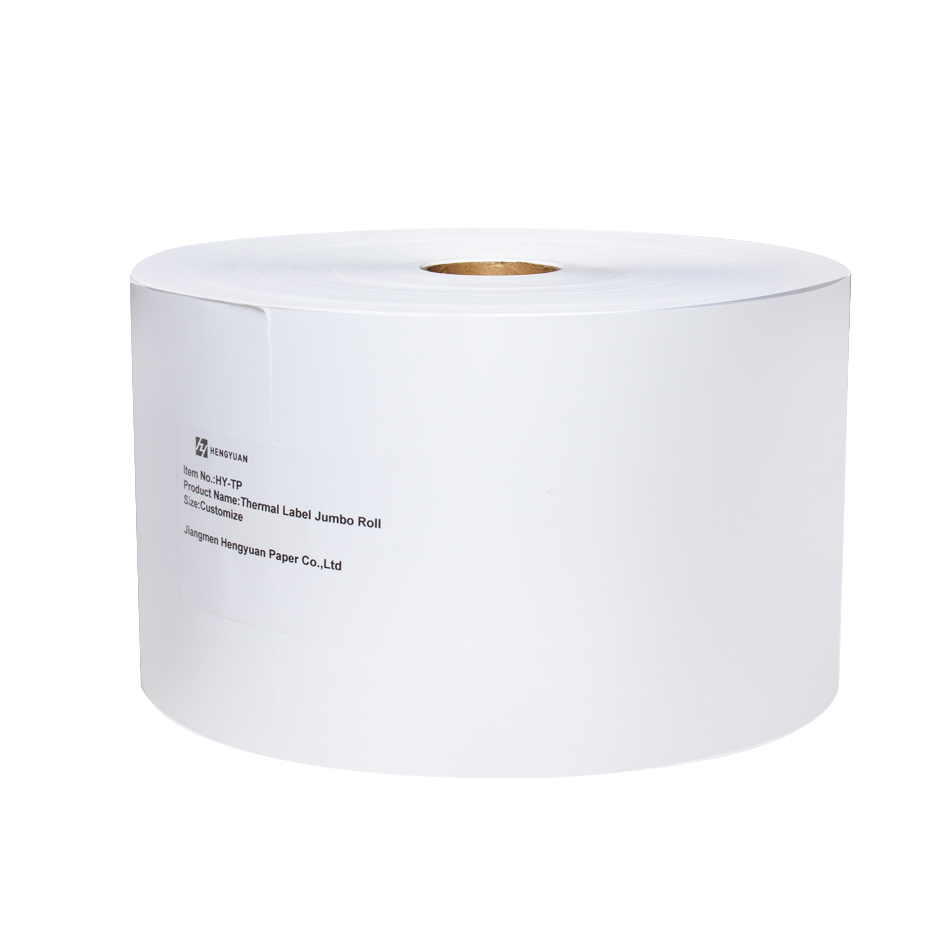 Customized Sizes Label Jumbo Roll Raw Material Thermal Transfer Label