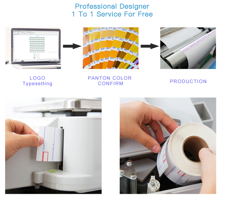 58mmx40mm Weighing Scale Labels Thermal Barcode Label Roll from China ...