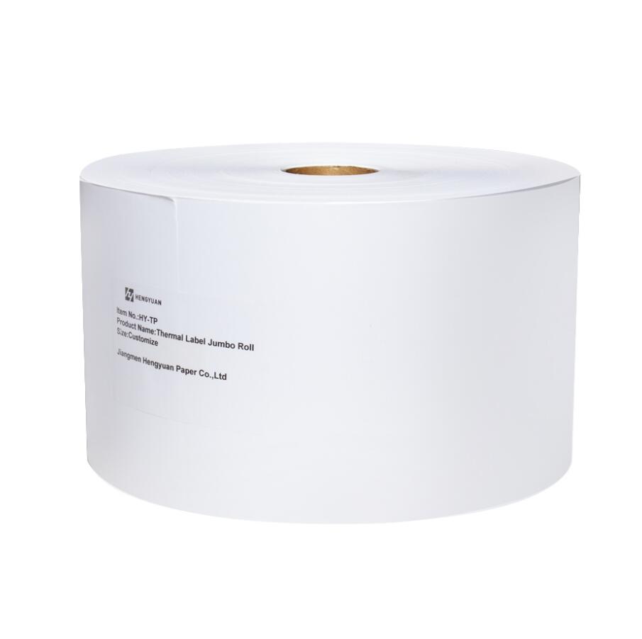 White Glossy PP Synthetic Label Material